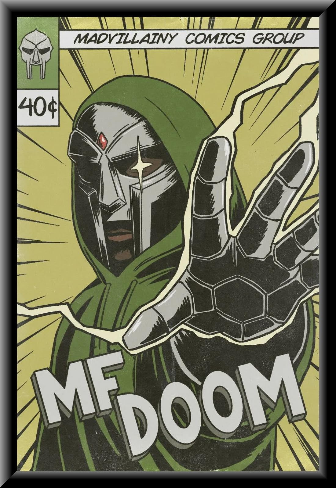 BUY ART FOR LESS Officially Licensed MF Doom - Madvillainy Comics ...