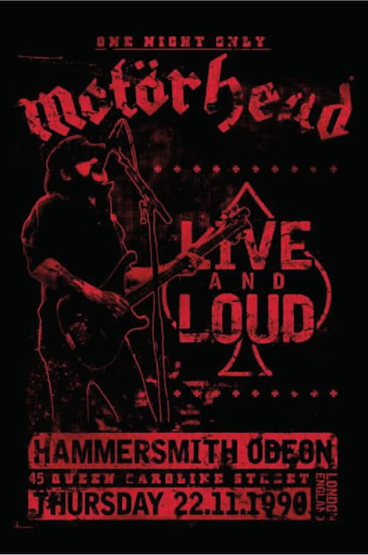 BUY ART FOR LESS Officially Licensed Motorhead’s Live and Loud ...