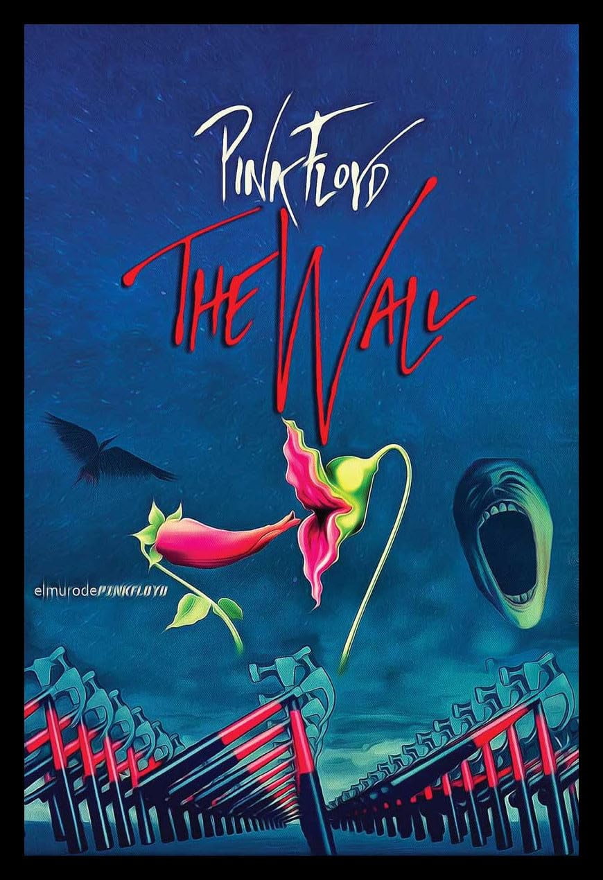 BUY ART FOR LESS Officially Licensed Pink Floyd - The Wall Marching Hammers 24 x 36 Inch Music ...