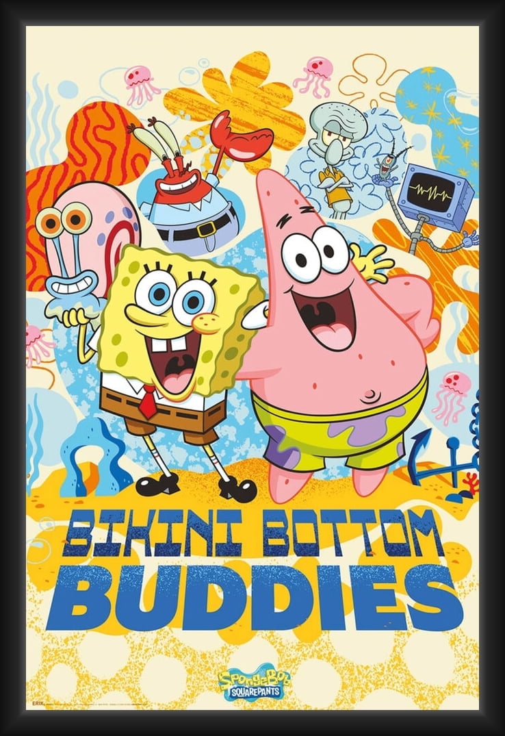 BUY ART FOR LESS Officially Licensed Spongebob - Bikini Bottom Rules ...