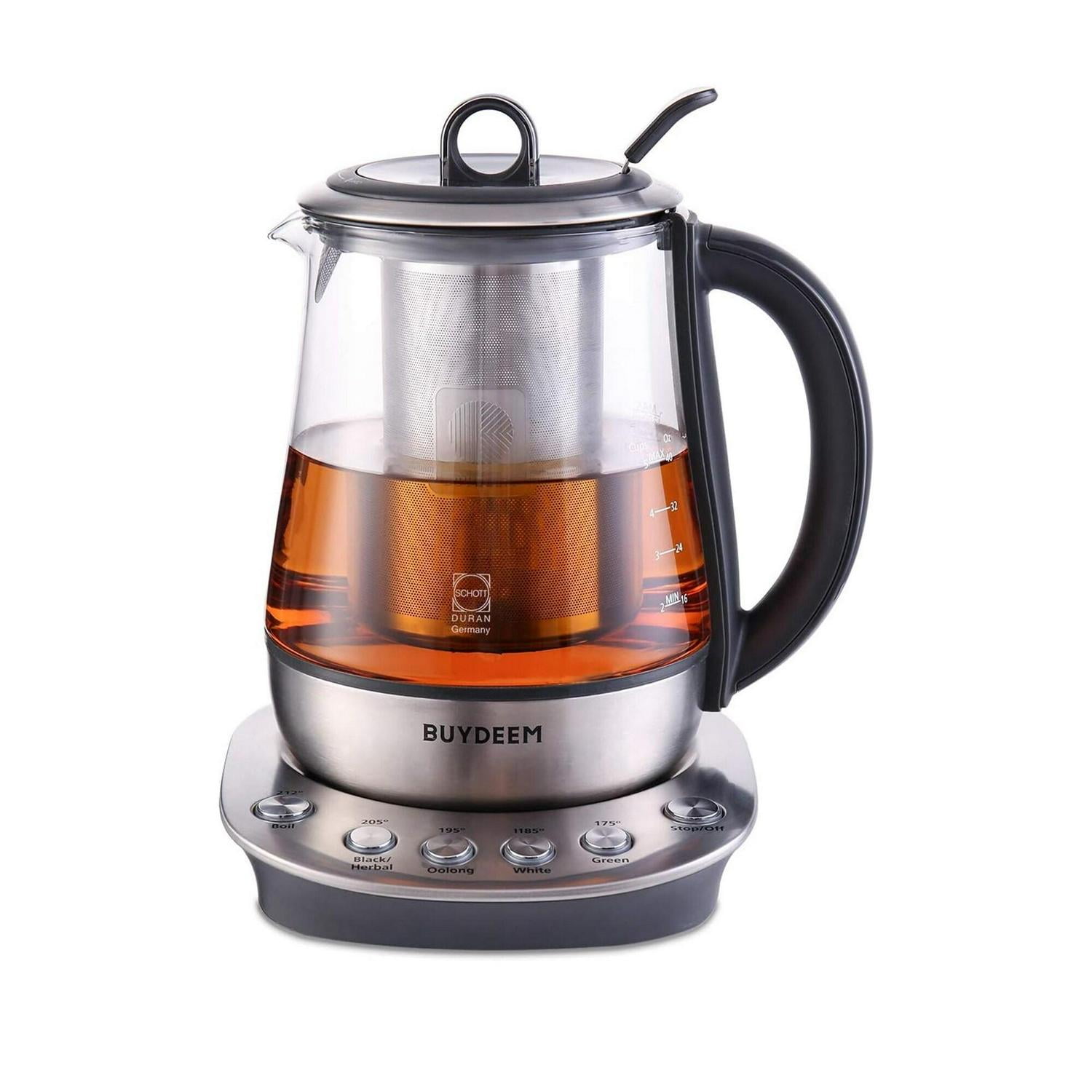 BUYDEEM Electric Smart Kettle Coffee Brewer for Tea and Coffee Brewing ...