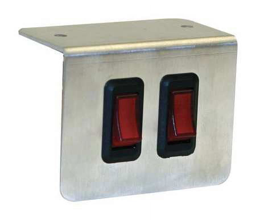 BUYERS PRODUCTS 6391002 Switch Panel, Aluminum - Walmart.com