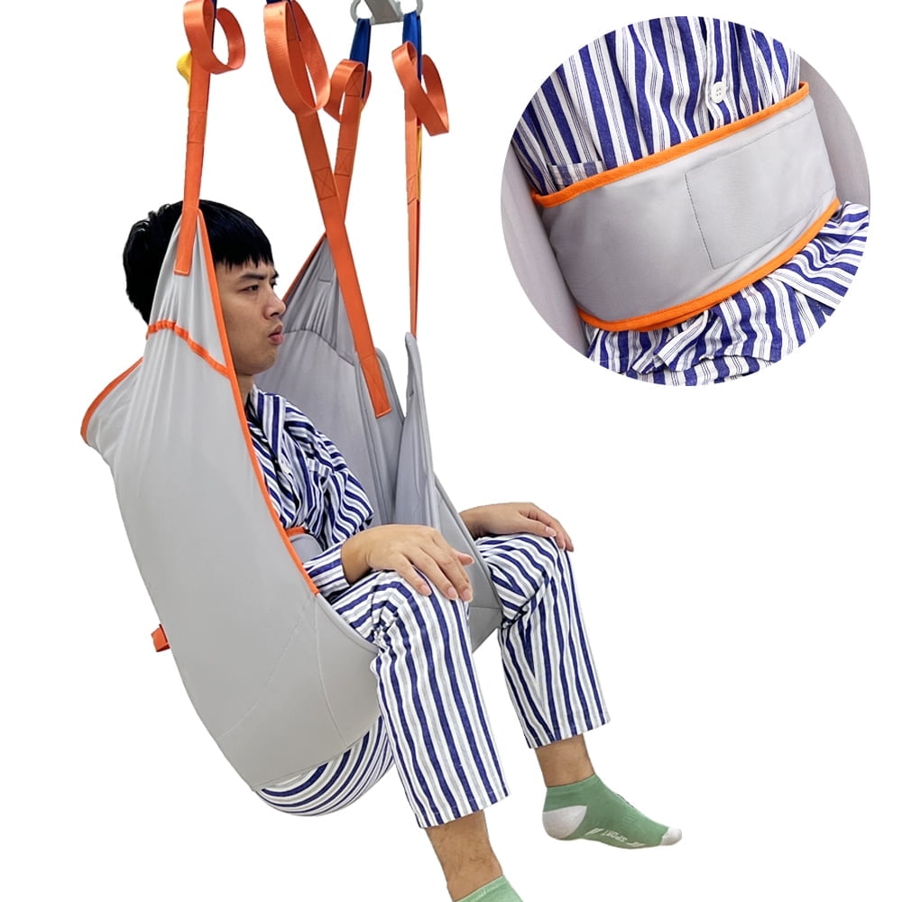BUYHAO Sitting U-Sling, Universal Patient Lift Sling for Home Use ...