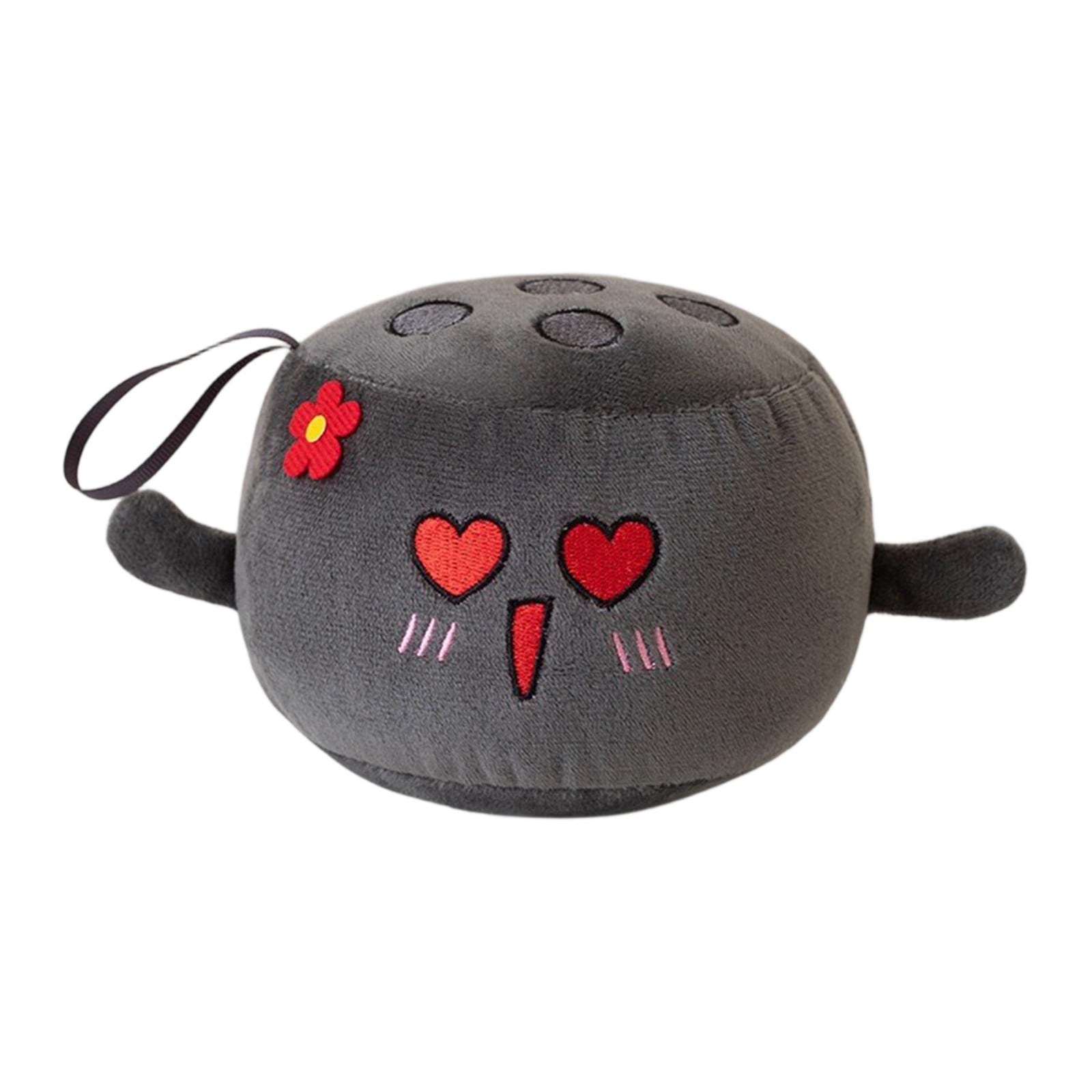 BUYHO Cute Plush Toy with Starry Eyes and Flower Detail Soft and ...