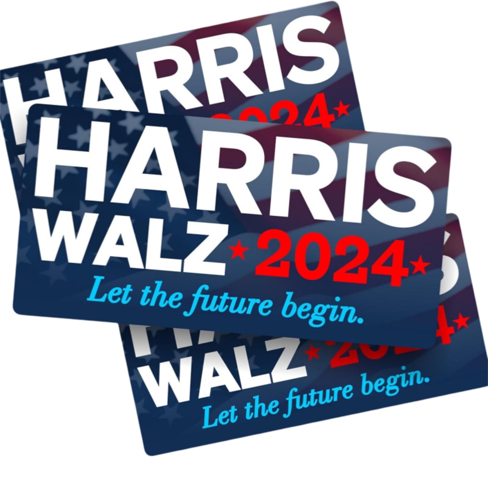 BUYHO Kamala Harris Stickers 2024 Sticker, 8 Inches X 4 Inches Big ...