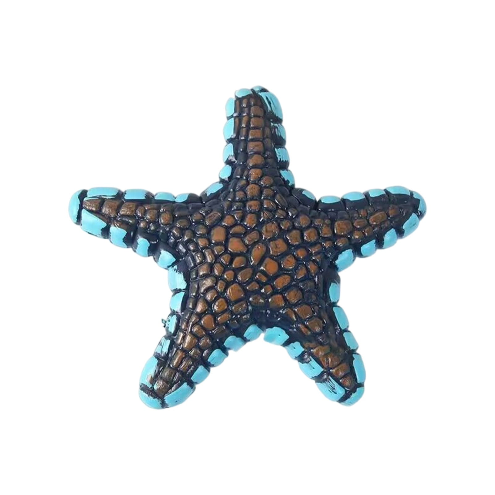 BUYHO Realistic Orange Starfish Toy Durable Ocean Animal Figurine for ...