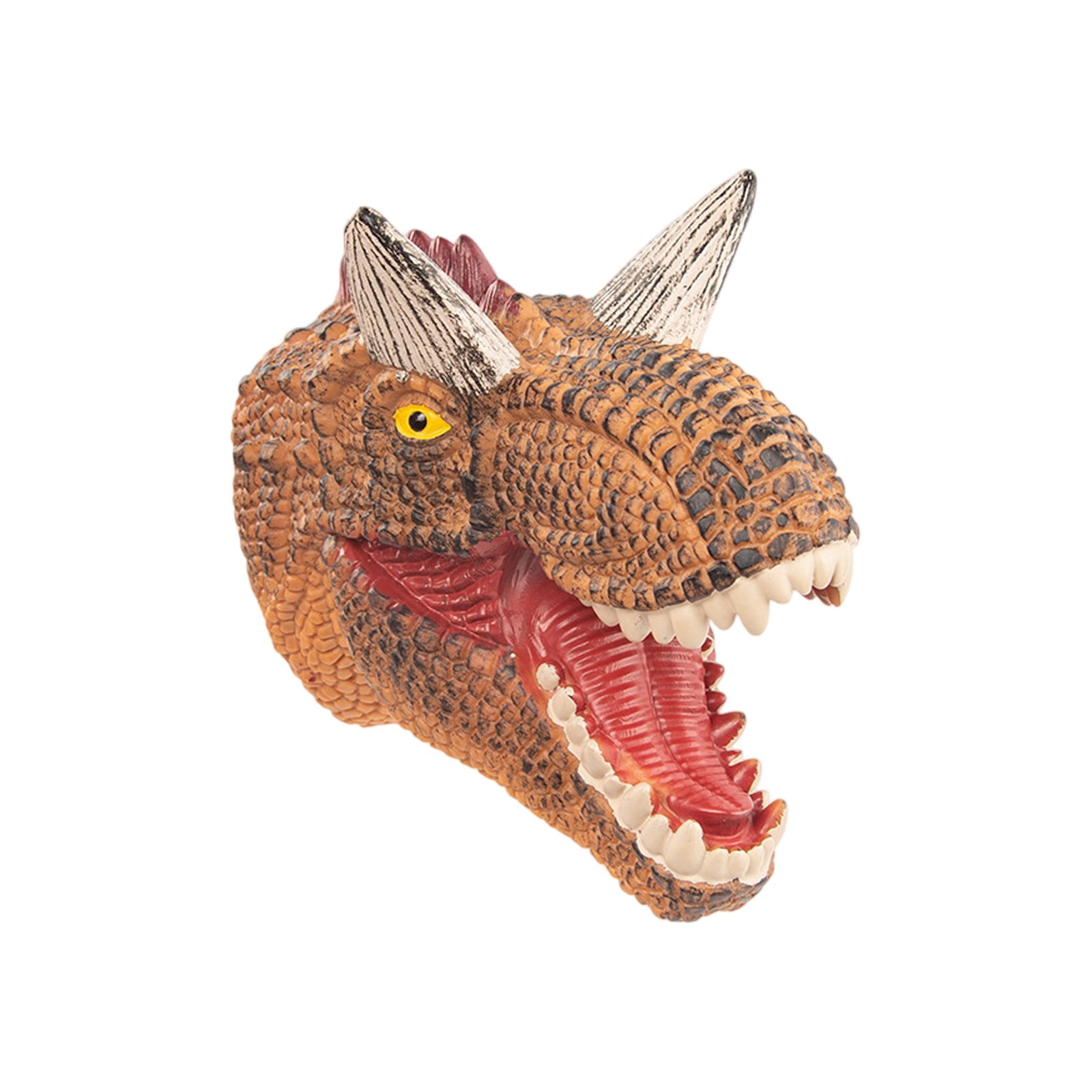 BUYHO Realistic Tyrannosaurus Rex Dinosaur Head Figurine – Hand-Painted ...
