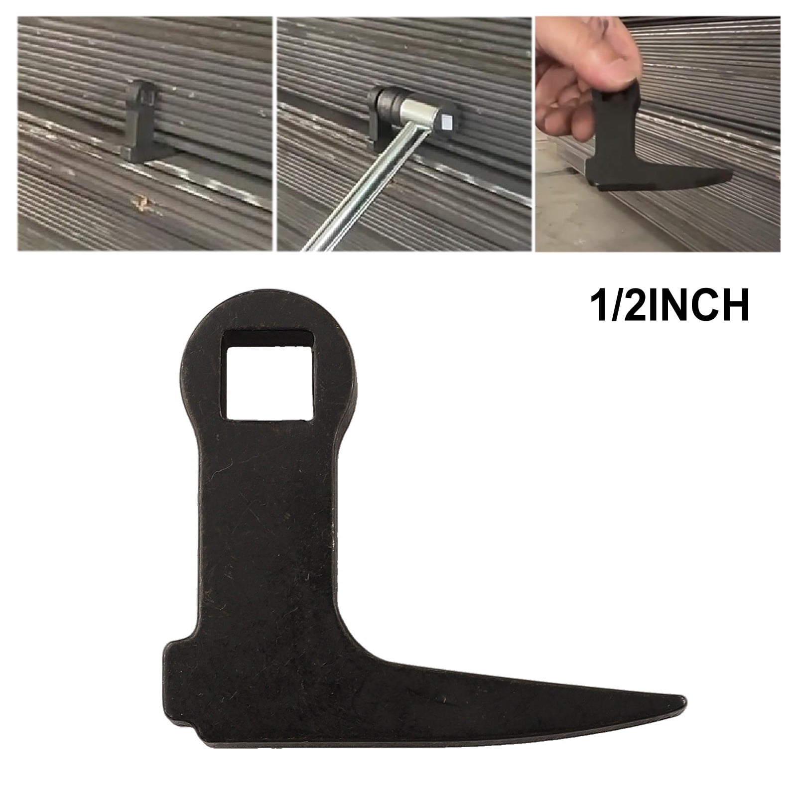 BUYISI 1/2inch 90 Degrees Knockable Crowbar Adapter Heads Prying Power ...