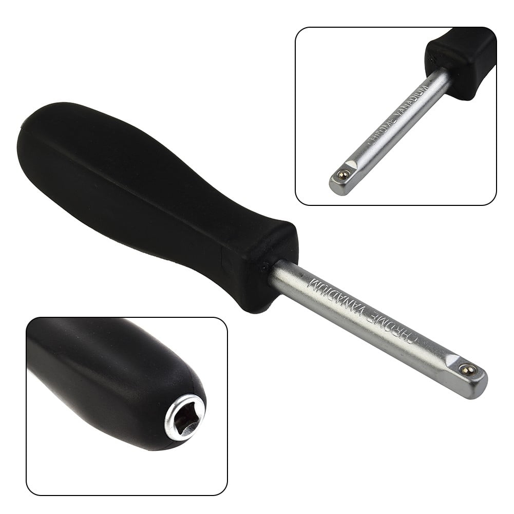 BUYISI 1/4 Dual-purpose 6.3mm Bottom Hole Connection Handle Small ...