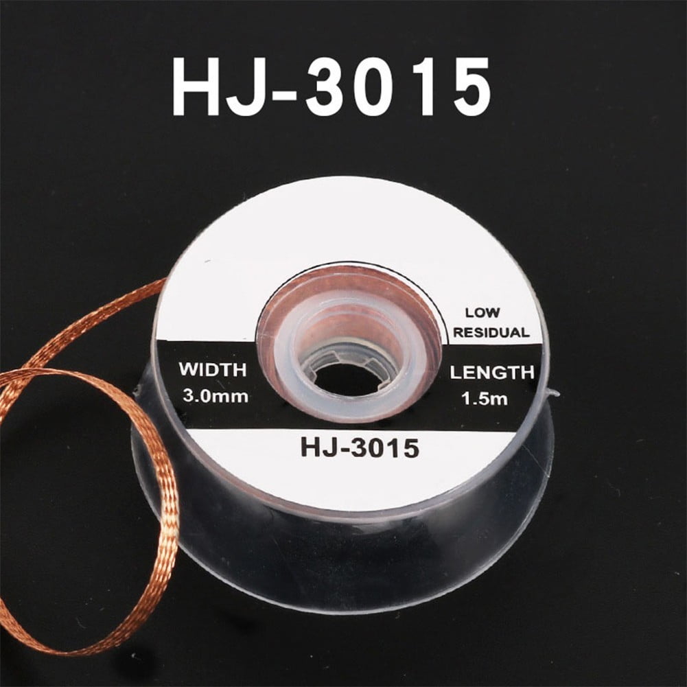 BUYISI 1.5M Length Welding Wires Desoldering Mesh Braid Tape Copper ...