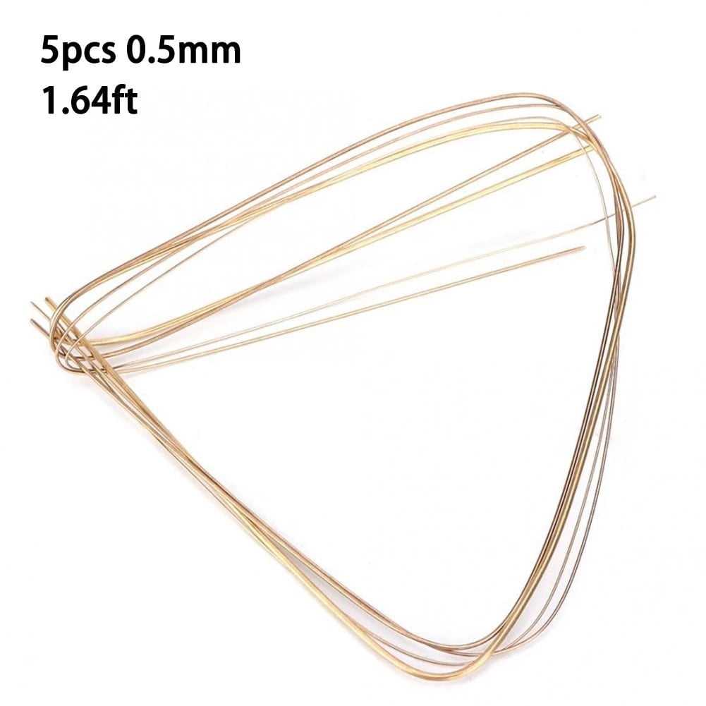 BUYISI 1.64ft Silver Welding Rods Gold Soldering Wire Soldering Rods ...