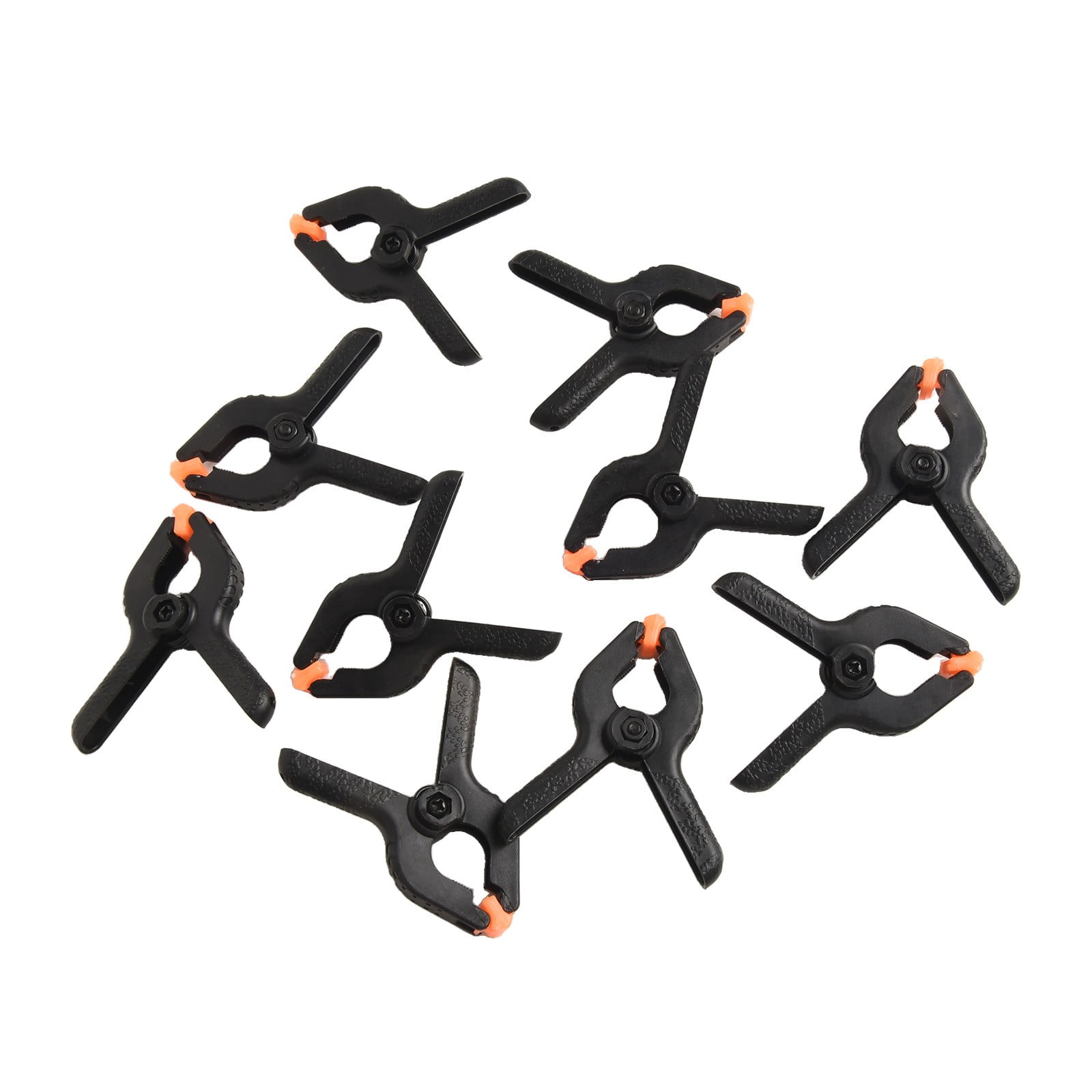 BUYISI 10 Pack 2inch Plastic Nylon Adjustable Woodworking Clamps Wood ...