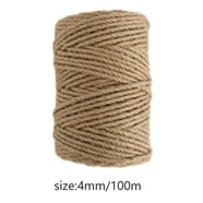 Golberg White Natural Cotton Rope - 7/32 Inch Diameter Twisted 100% ...