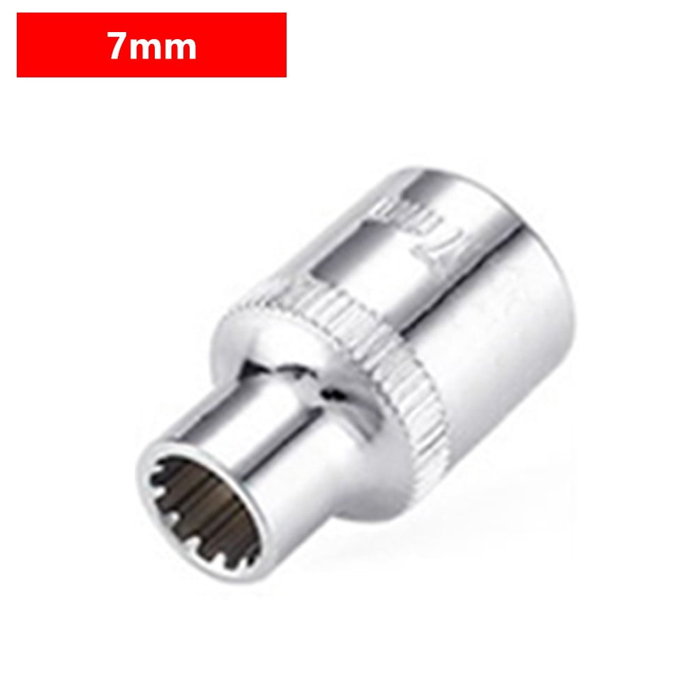 BUYISI 12 Point Mirror Short Socket Head 3/8inch Drive Torx Bit Ratchet ...