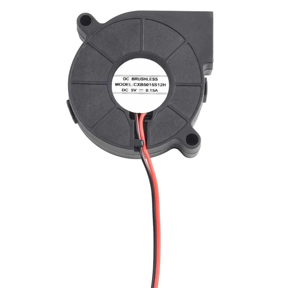 BUYISI 1PCS 5015 Blower Fan DC5V Oil Bearing Centrifugal Cooling Turbo ...