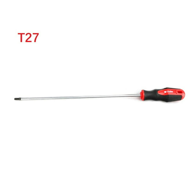 BUYISI 1pc 400mm Extra Long Torx Screwdriver Magnetic Screw Drive Home Repair Tools Middle Hole ...