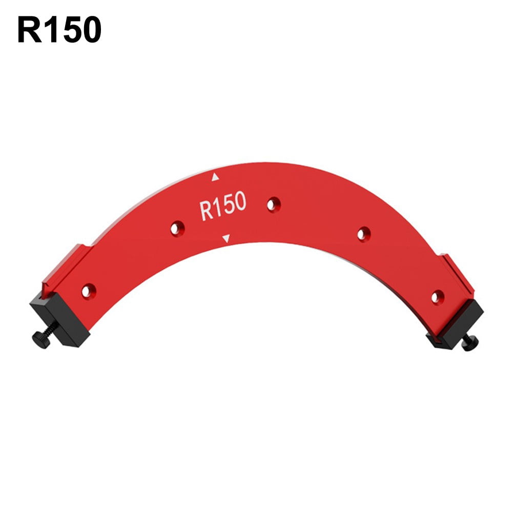 BUYISI 1pc R100/R150/R200/R250/R300 Radius Jig Woodworking Router ...
