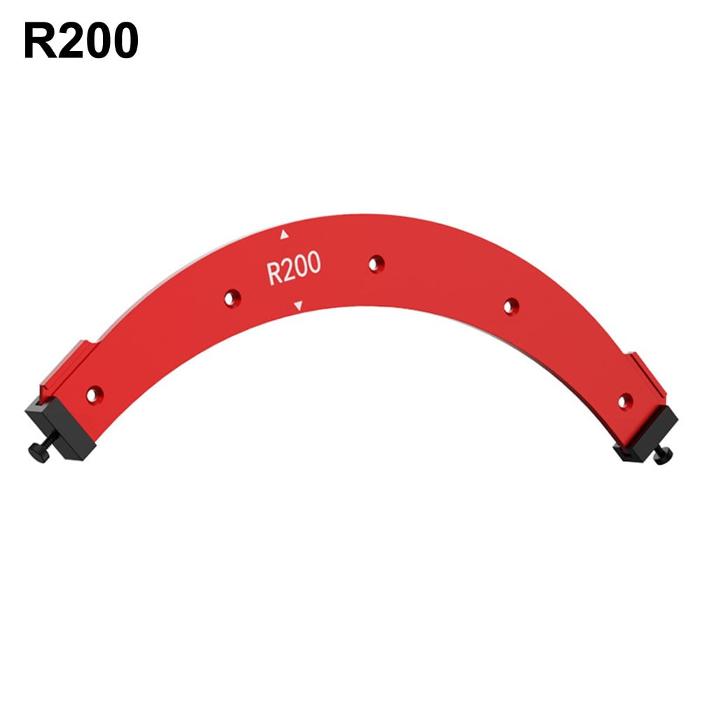 BUYISI 1pc R100/R150/R200/R250/R300 Radius Jig Woodworking Router ...