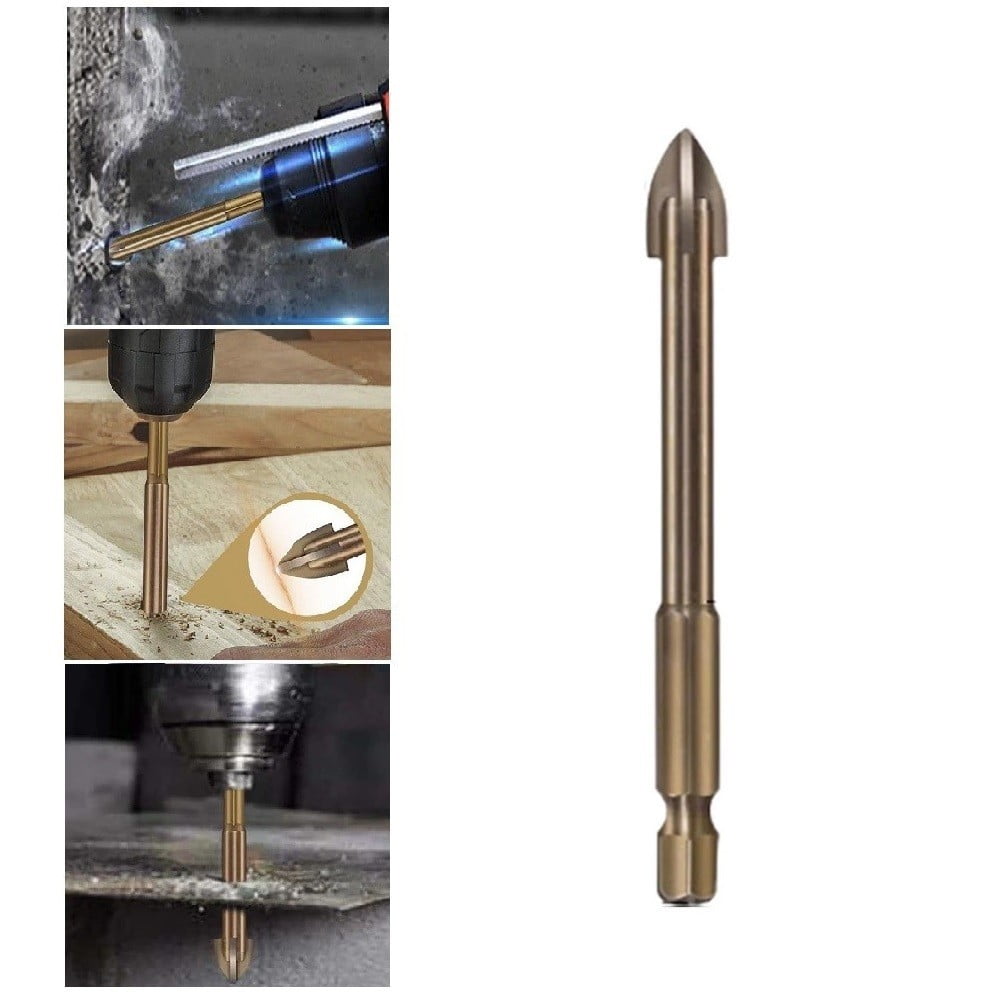 BUYISI 1xEfficient Universal Drilling Tool Multifunctional Cross Alloy ...