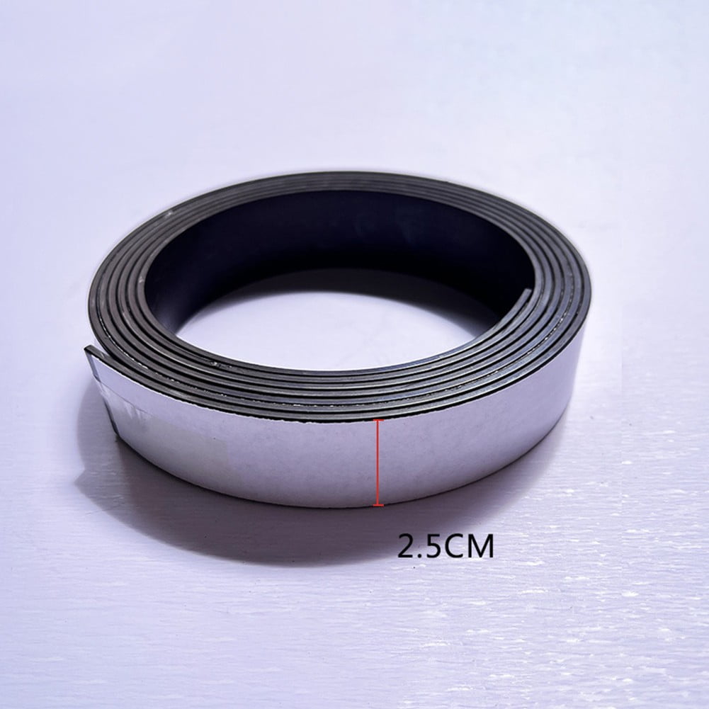 BUYISI 2.5cm/3cm magnetic strips soft magnetic strips soft magnetic sheets 25mm*2mm*2m - Walmart.com