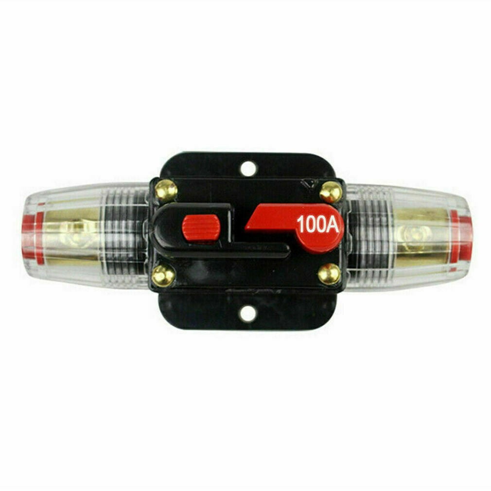 BUYISI 20-150AMP Trip 12V DC Car Audio Solar Energy Inline Circuit ...