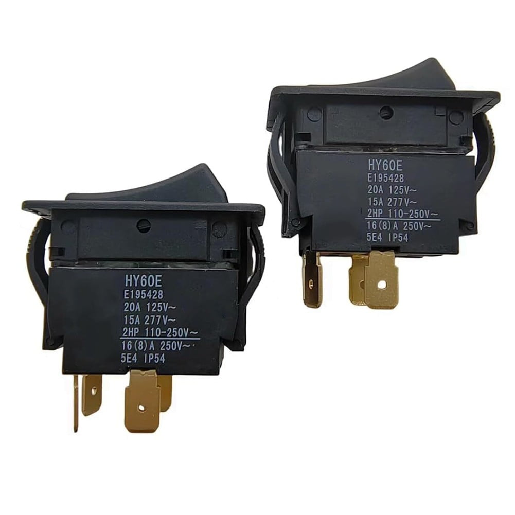 BUYISI 20A Rocker Switch HY60E Rocker Switch For Demanding Applications ...