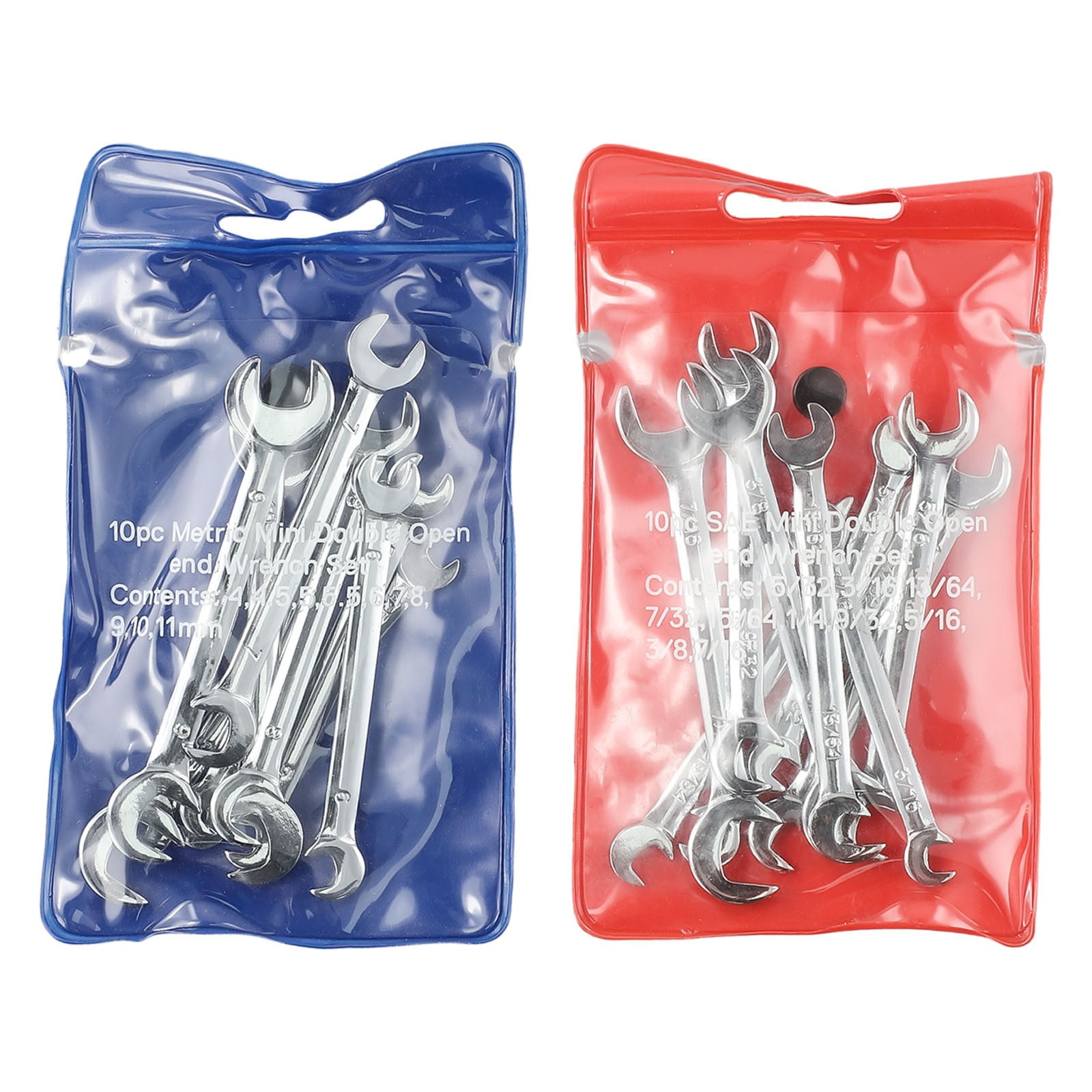 BUYISI 20pcs Combination Spanner Set 4-11mm Small Wrench Metric SAE ...