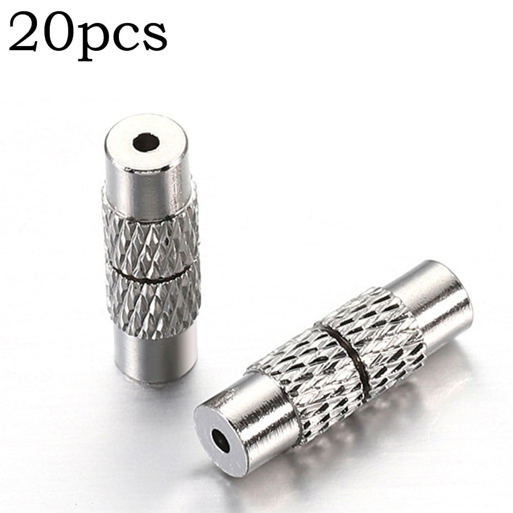 BUYISI 20pcs Screw Clasp Closures Fasteners Lock Necklace Buckle For ...