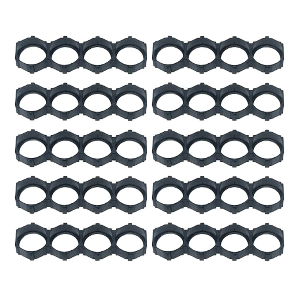 BUYISI 21700 Battery Brackets 21700 Battery Holder Black Plastic Frame ...