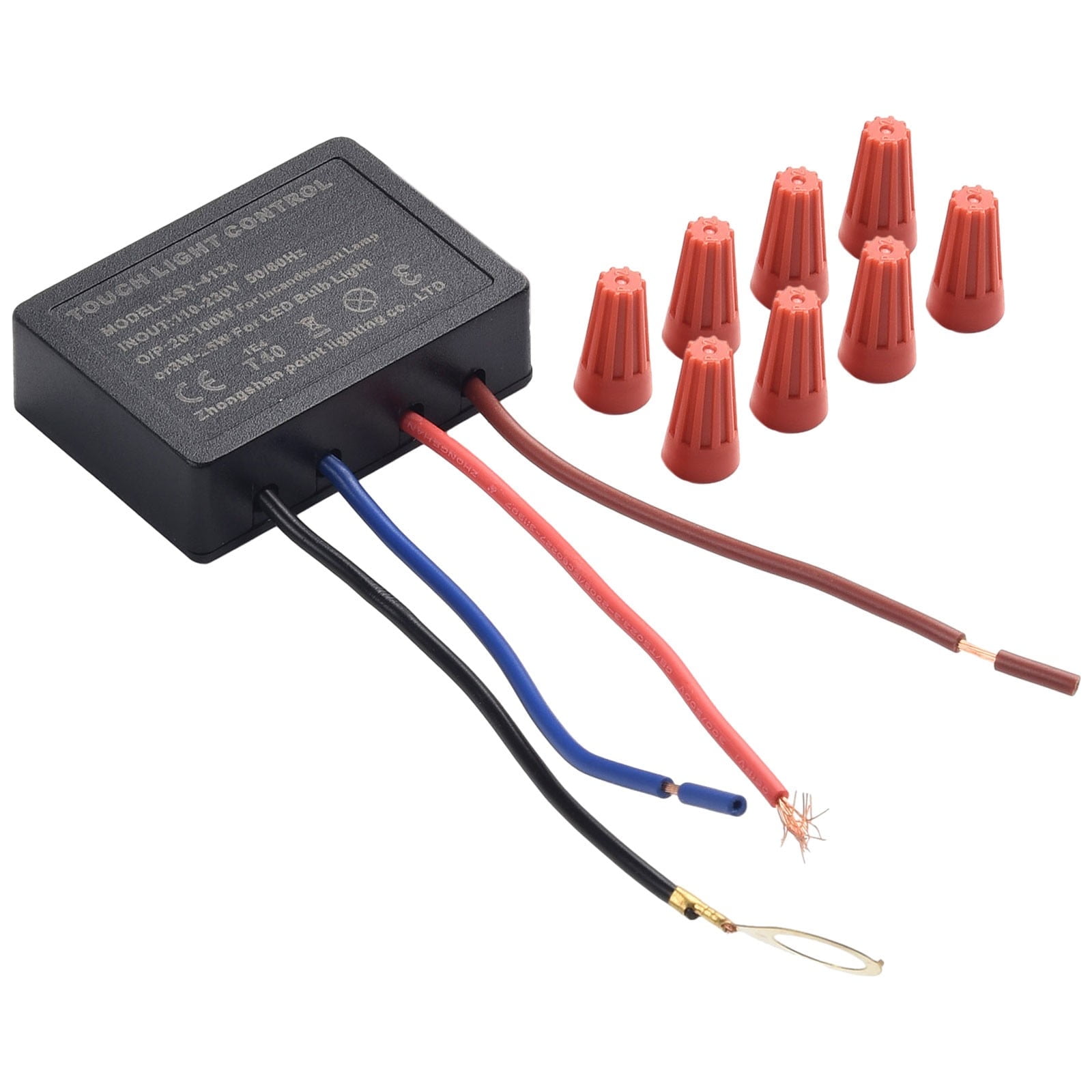 BUYISI 220V Touch Light Switch Table Lamp Dimmer Control Module Sensor ...