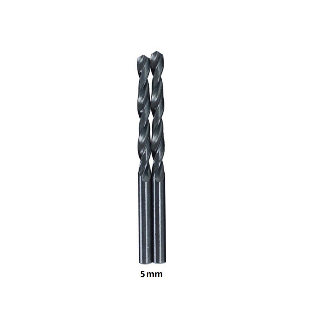 BUYISI 2Pc 3/4/5/6mm Hss Black Coated Wring Drill Bit Set Carbon Steel ...