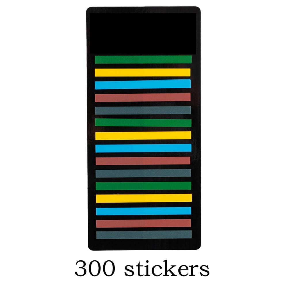 BUYISI 300 Sheets Transparentes Sticky Notes Self-Adhesive Annotation ...