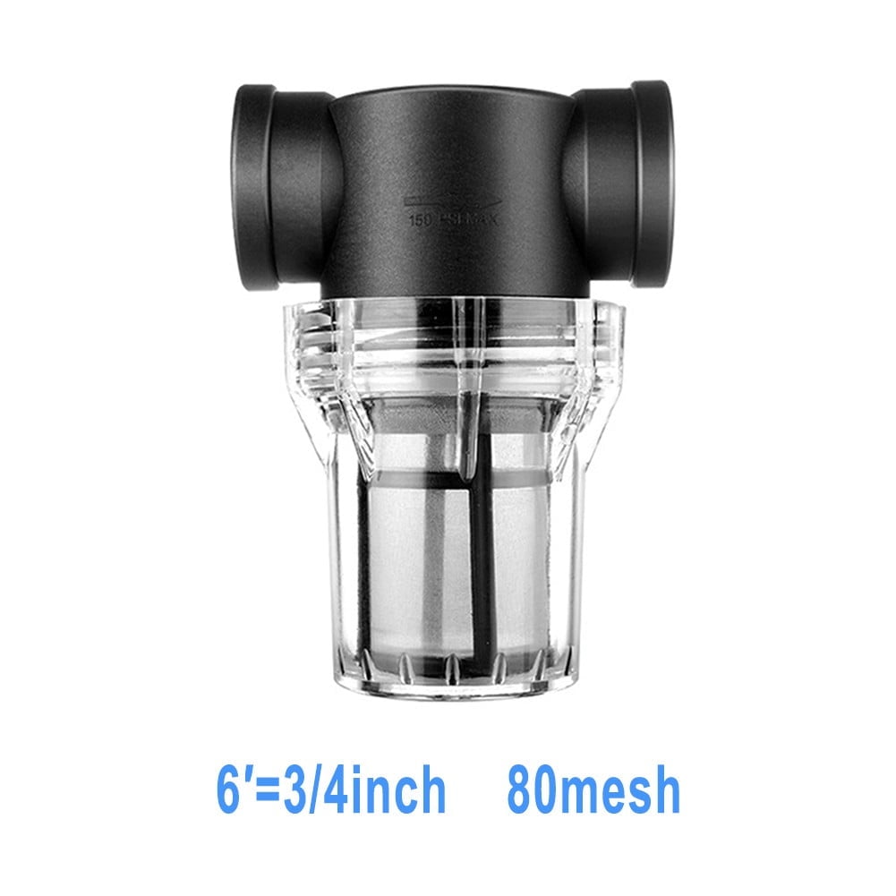 BUYISI 40 80Mesh Inline Mesh Strainer Water Pump Filter Screen Garden ...