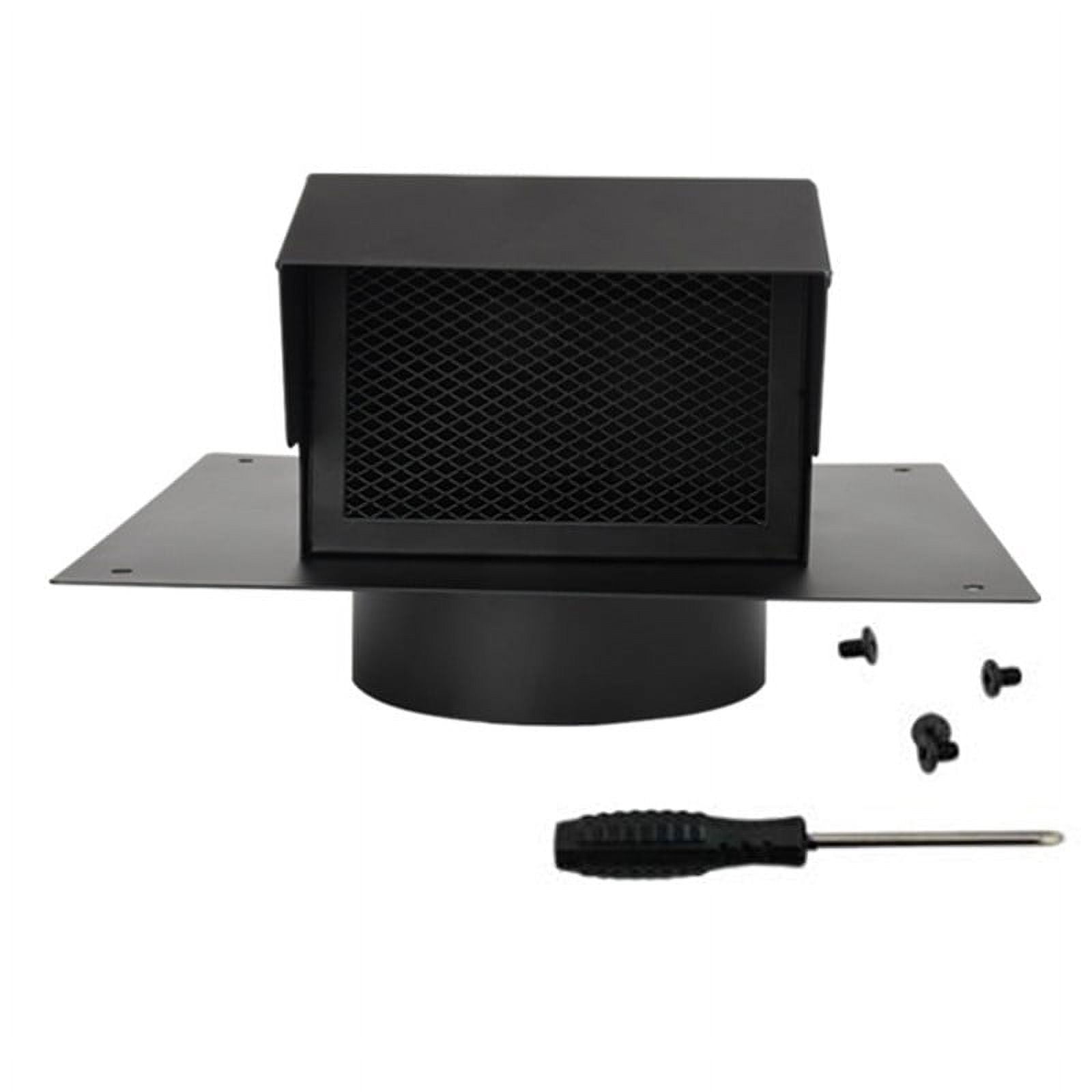 BUYISI 430 Stainless Steel Roof Vent Cover Removable Roof Vent Bathroom ...