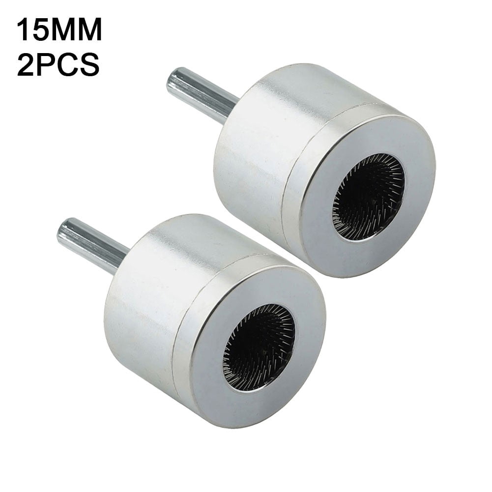 BUYISI 4PCS 15+22mm electric drill pipe cleaner, copper pipe metal pipe ...