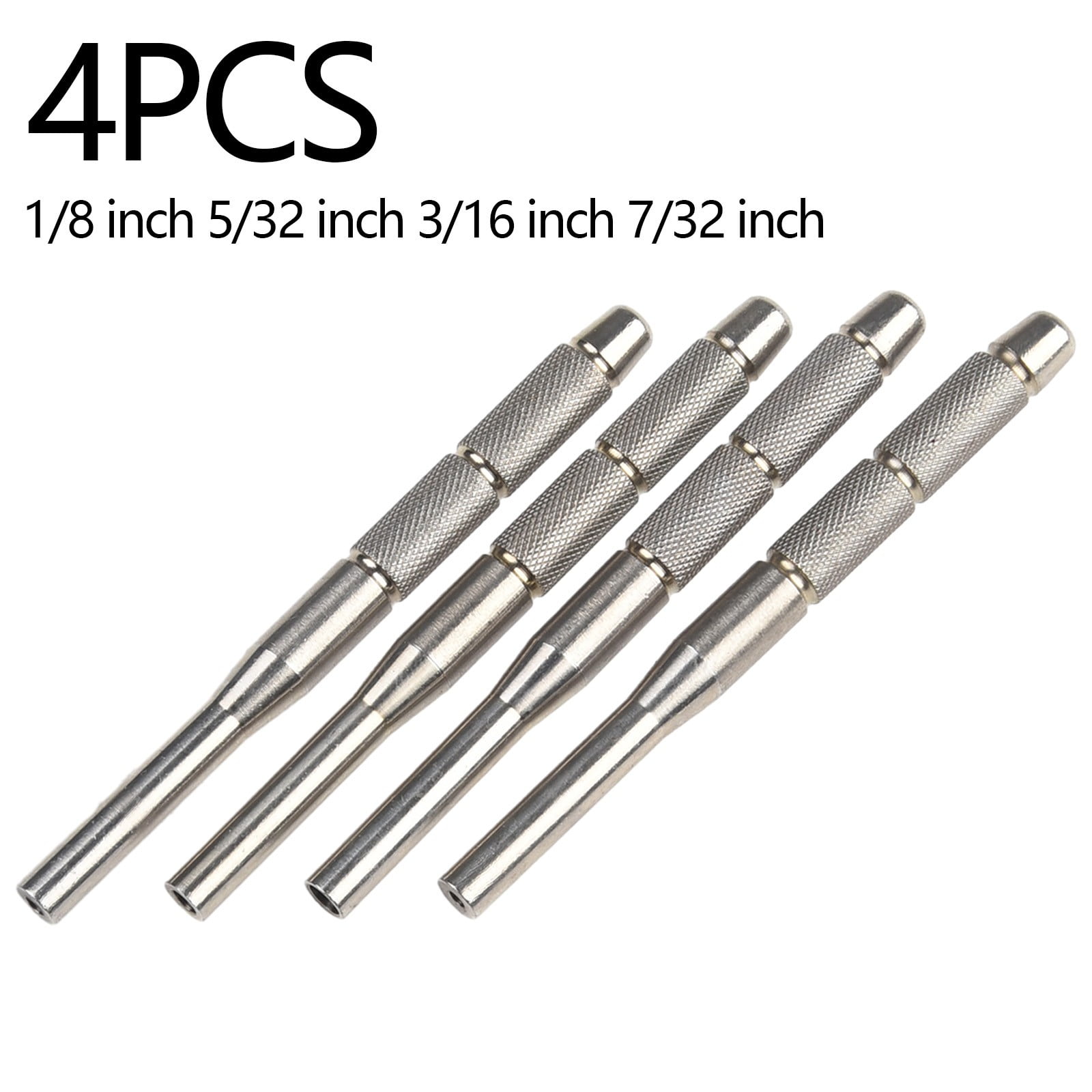 BUYISI 4pcs Steel Punch Starter Roll Pins Removal Set Round Head Hollow ...