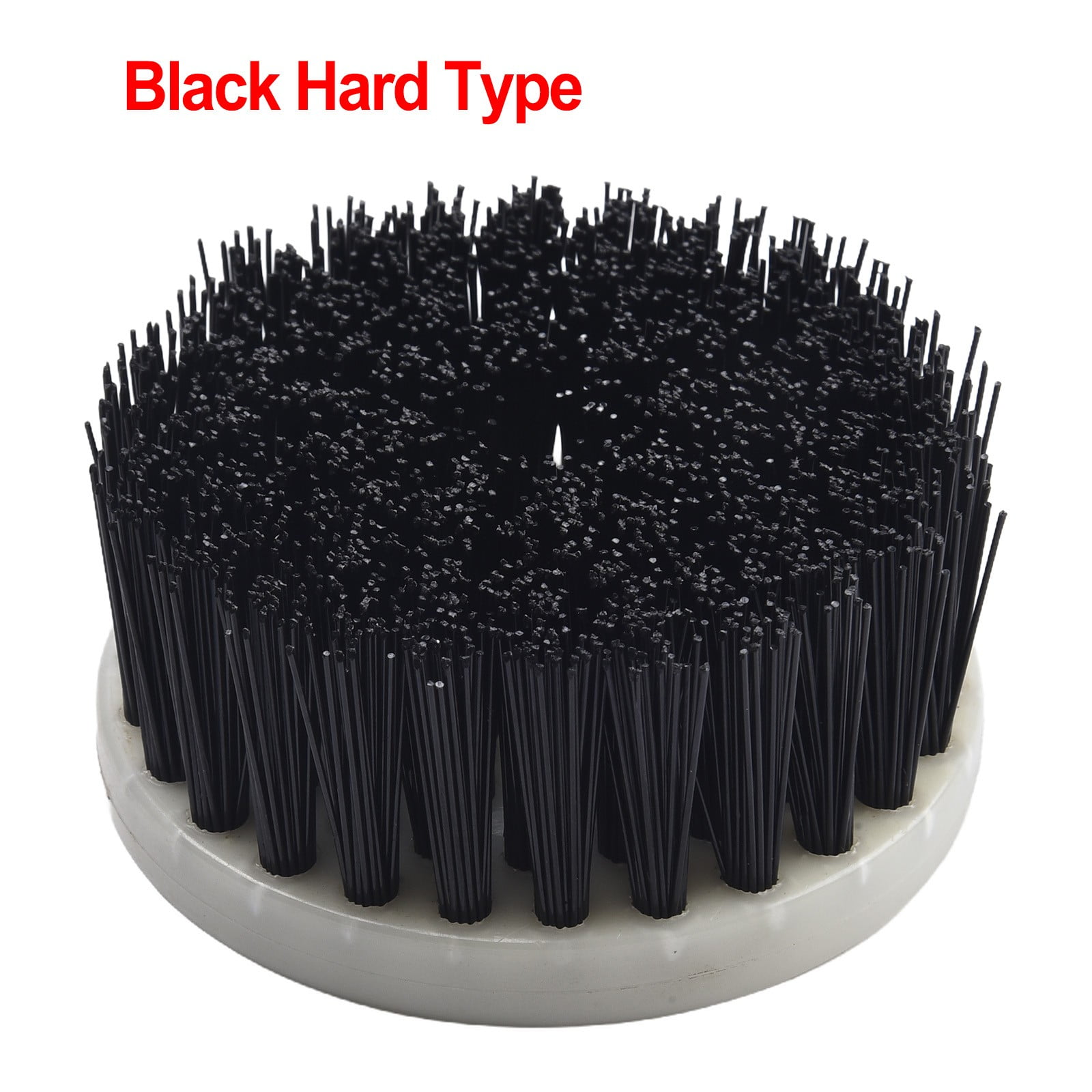 BUYISI 60mm White Soft Drill Powered Brush Head 6mm Shank Drill Brush ...