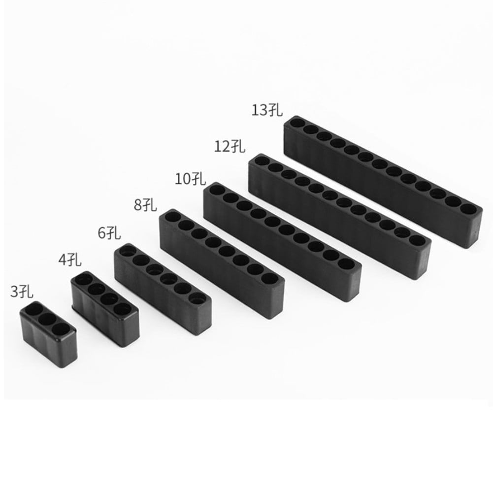 BUYISI 7pcs Screwdriver Bit Holders 3-13 Holes Bit Holder Plastic ...