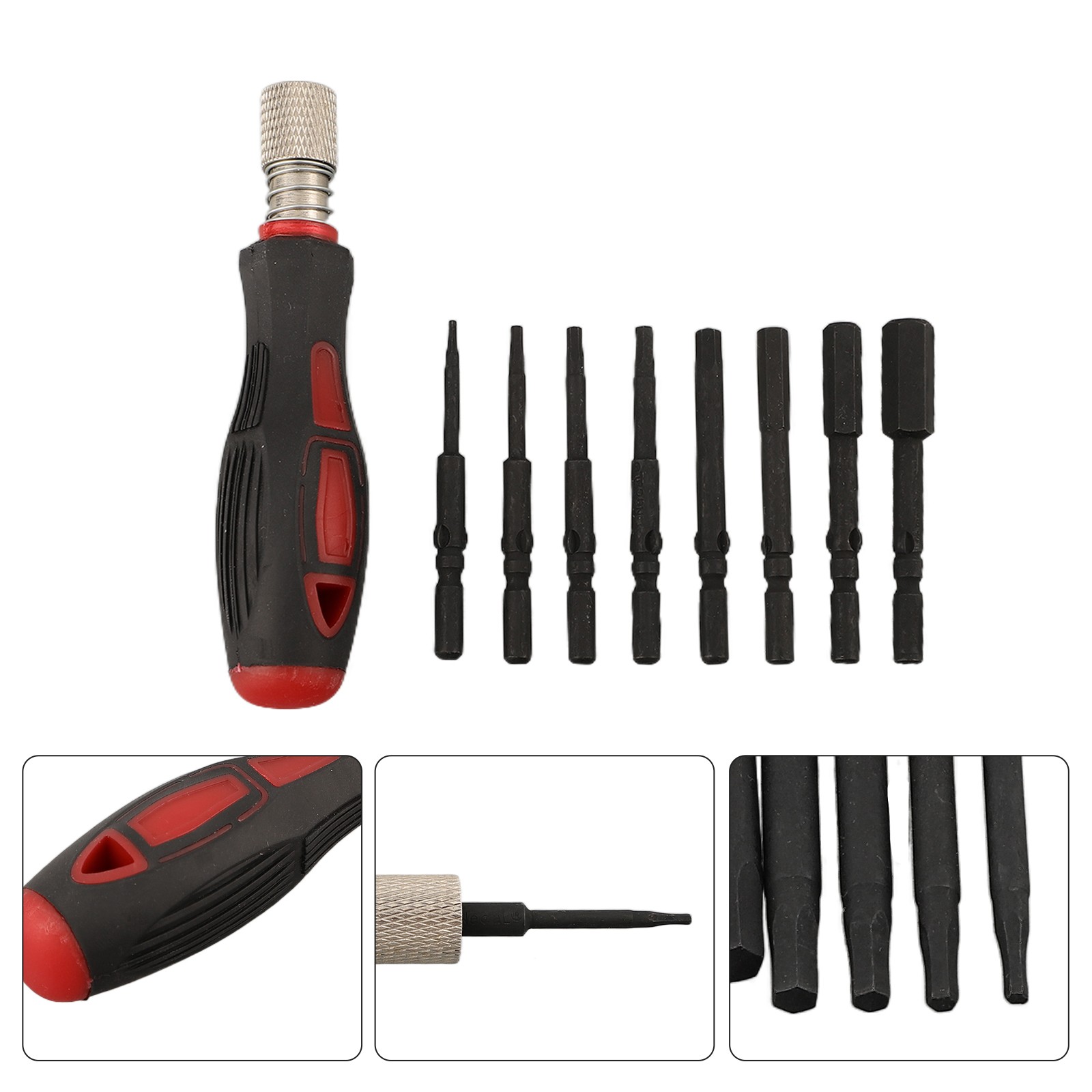 BUYISI 801 Hexagonal set, round handle, self-locking chuck screwdriver ...