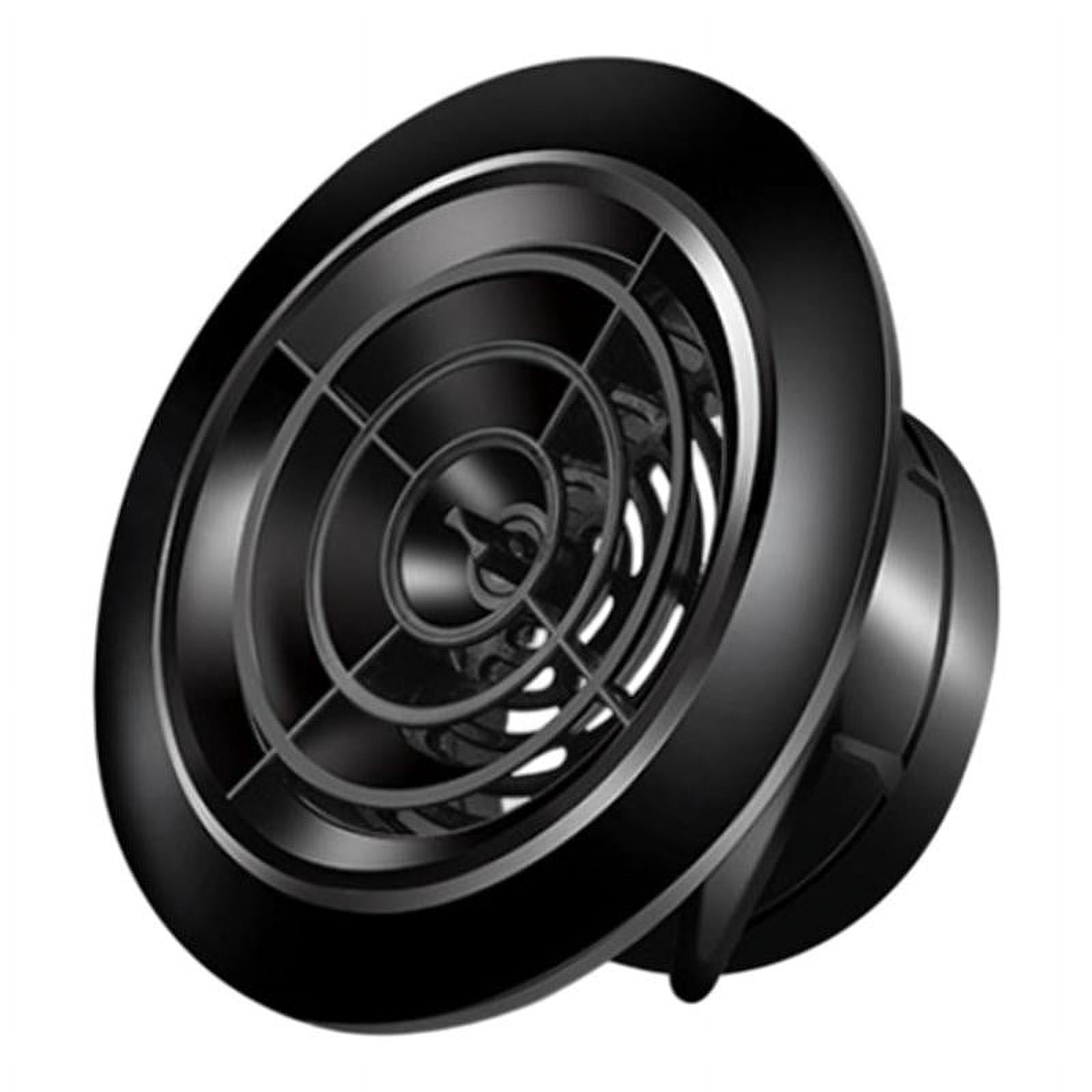 BUYISI ABS Round Vent Exhaust Ventilation Port Rotating Black 100mm ...