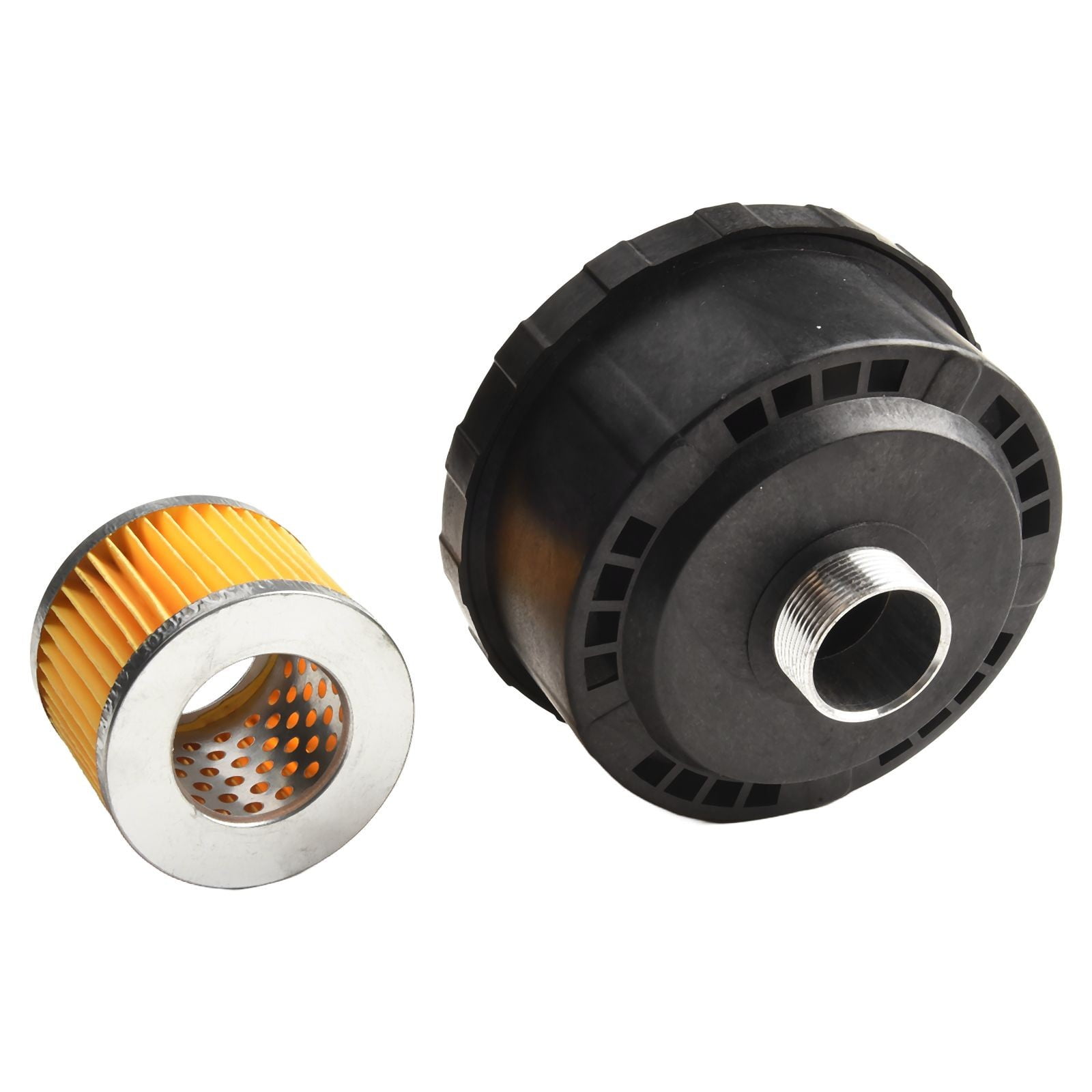 BUYISI Air Compressor Intake Air Filter Muffler Silencer For Piston ...