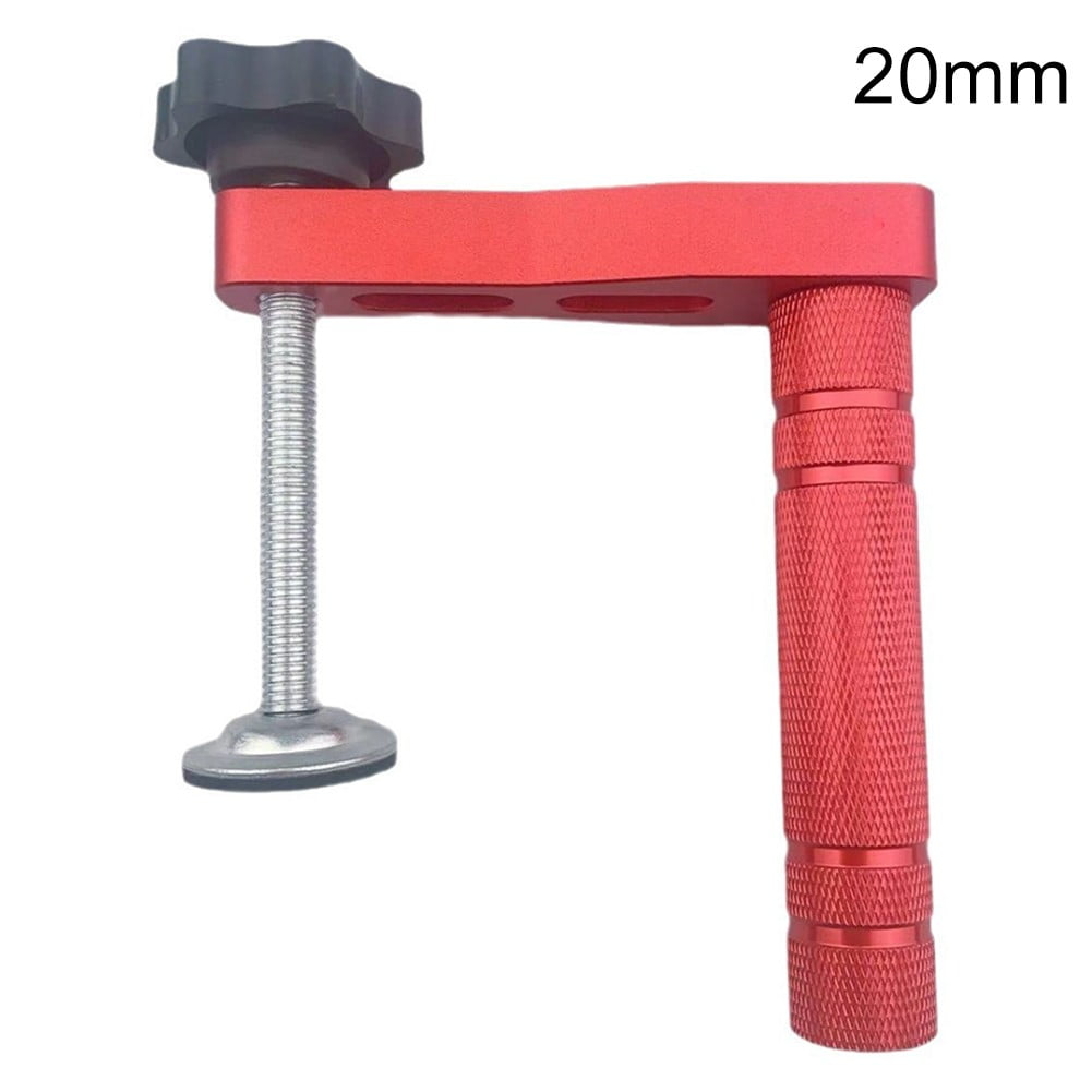 BUYISI Aluminum Clamping Tool Aluminum Alloy Dog Hole Clamp Red ...