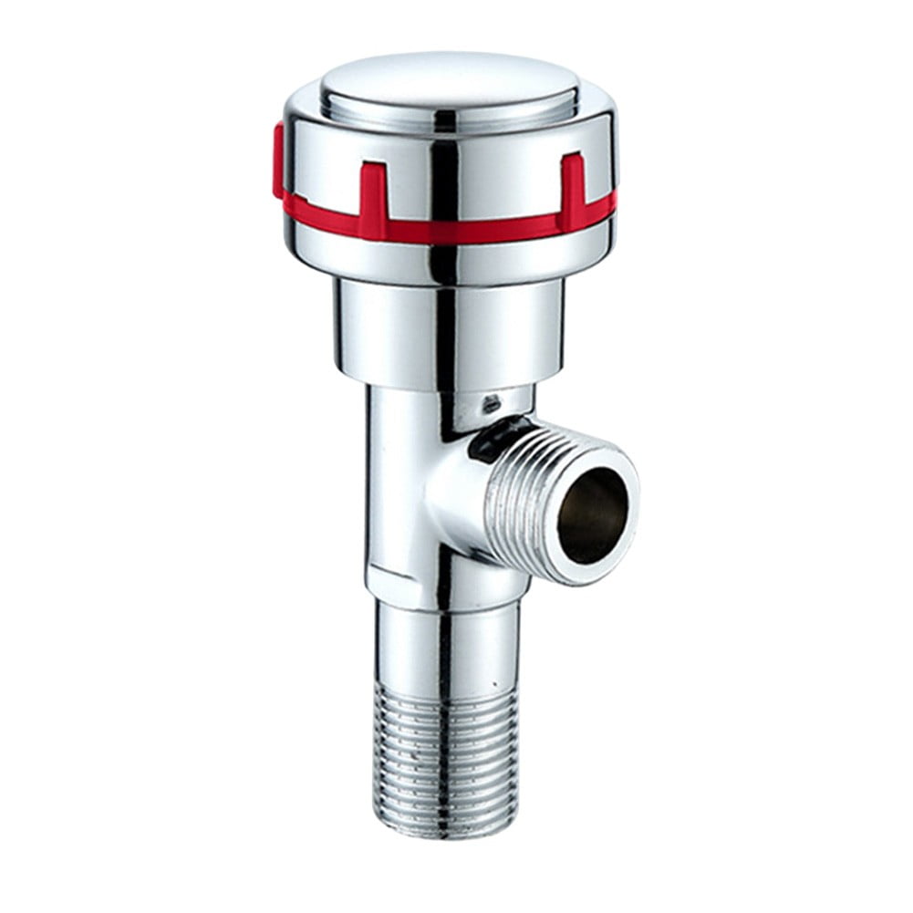 BUYISI Angle Valve Faucet Wall Connection Water Stop Valve 1/2inch for ...
