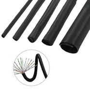 Wire Loom Self-Wrap Around Tube Braided Cabling Sleeve Cord Guard ...