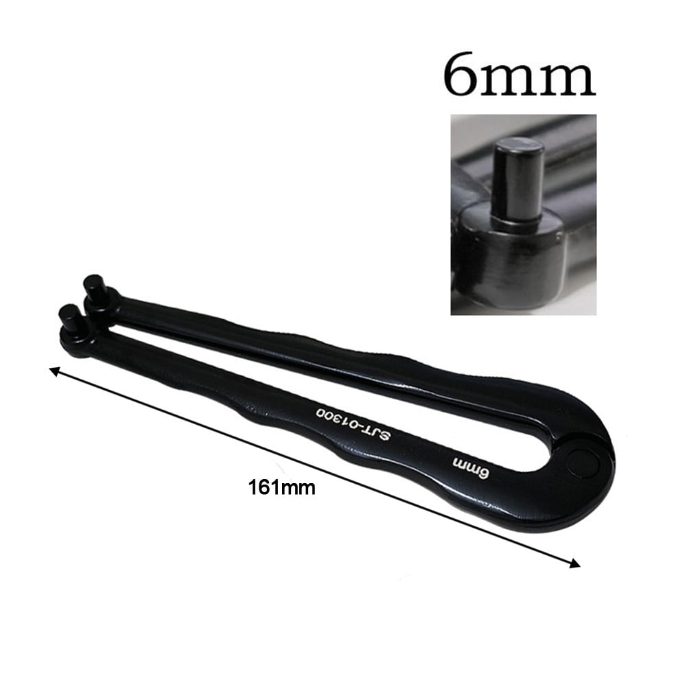 BUYISI Black Finish Steel Adjustable Pin-Type Face Spanner Spanner ...
