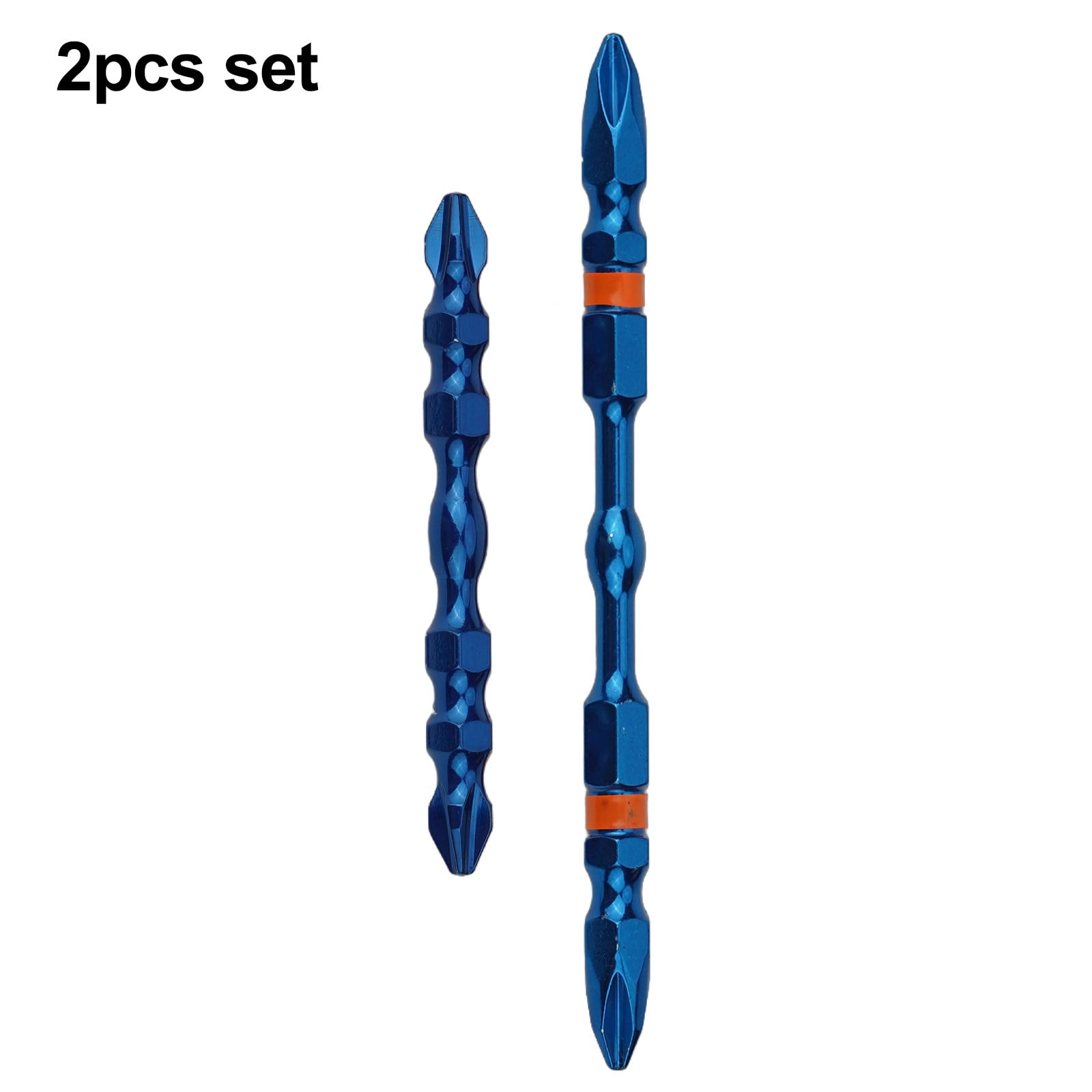 BUYISI Blue Double Head PH2 Screwdriver Bit Electric Cross Screwdriver ...