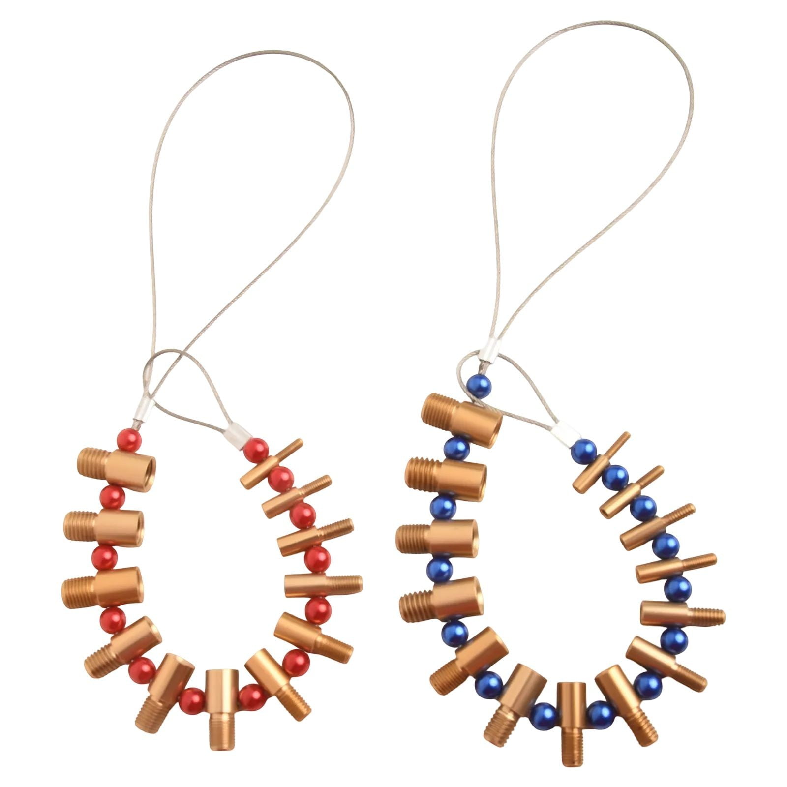 BUYISI Bolt Size And Thread Gauge Nut And Bolt 26 Male/Female Thread ...