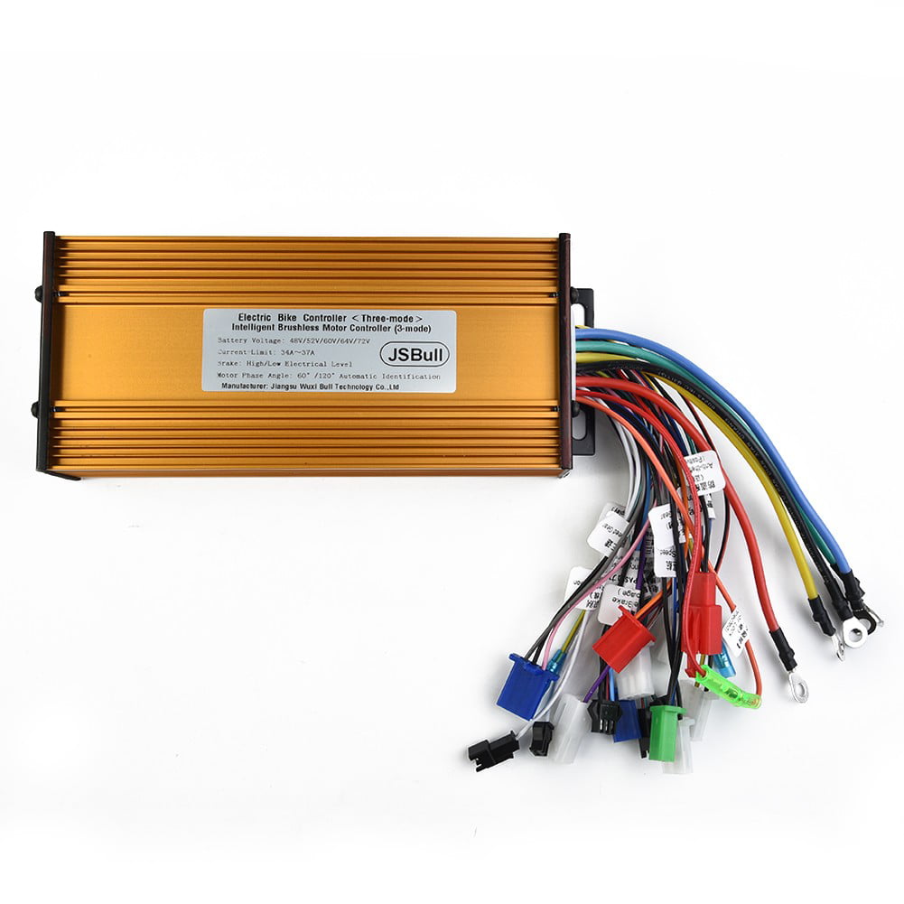 BUYISI Brushless Motor Controller Sine Wave 1200W 48V/60V/72V 35A 15Mos ...