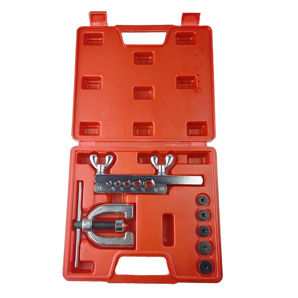 BUYISI Copper Tube Flaring Tool Brake Line Repair Double Single Flaring ...