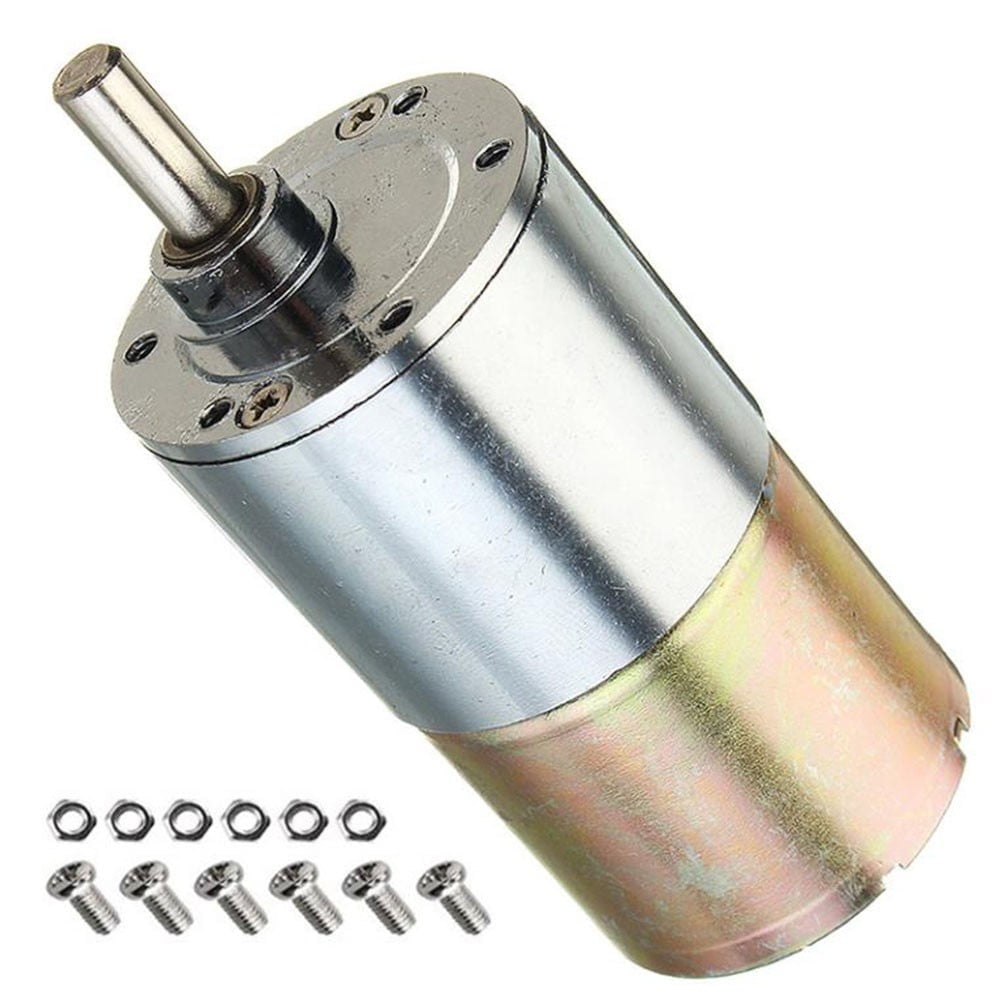 BUYISI DC 12V 2RPM- 1000RPM High Torque Electric Gear Box Motor Speed ...